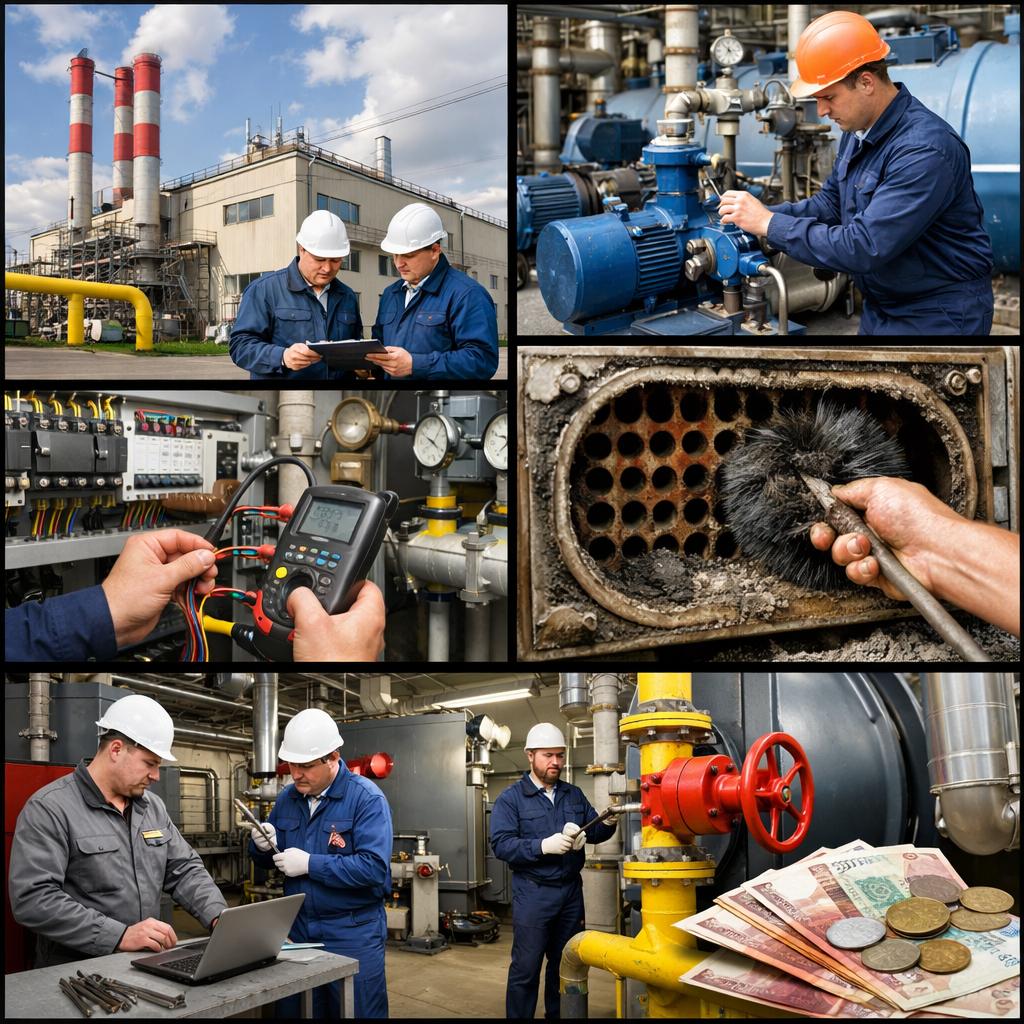 Стоимость обслуживания котельной в Солнечногорске