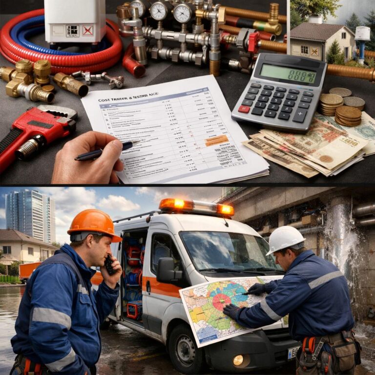 Аварийная служба: стоимость монтажных работ