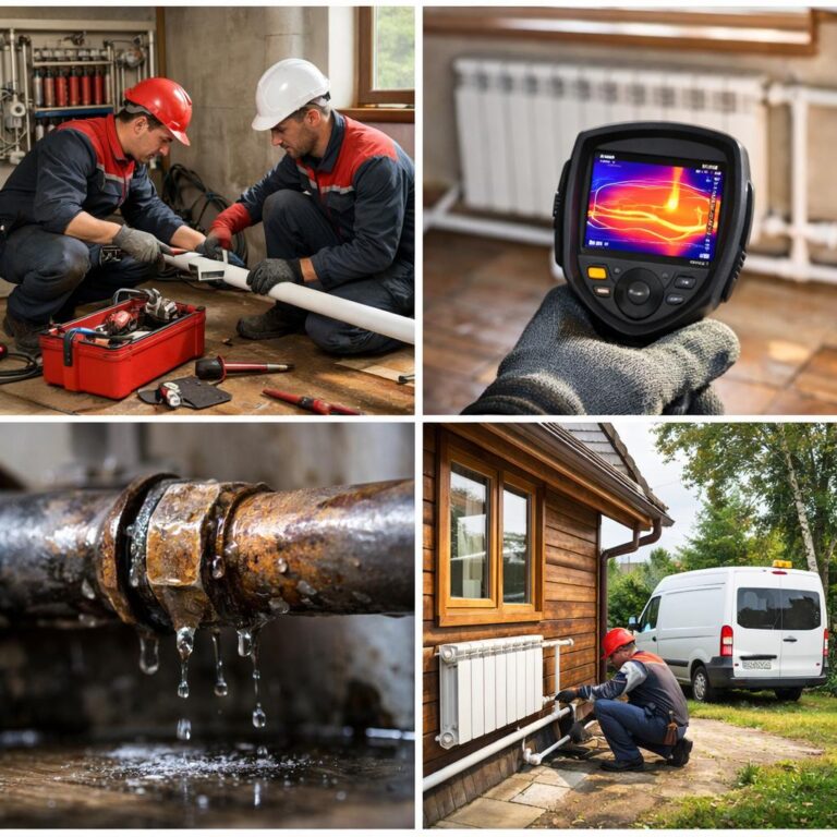 Аварийная служба отопления для деревянной дачи